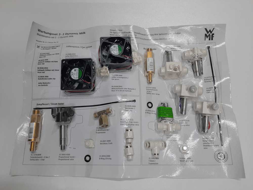 WMF 1500S Wartungsset 2 für Kaffeemaschine